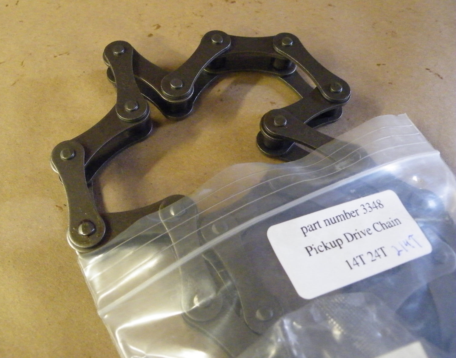Pickup Drive Chain for John Deere Baler Model 14, 24T — Green Baler Parts